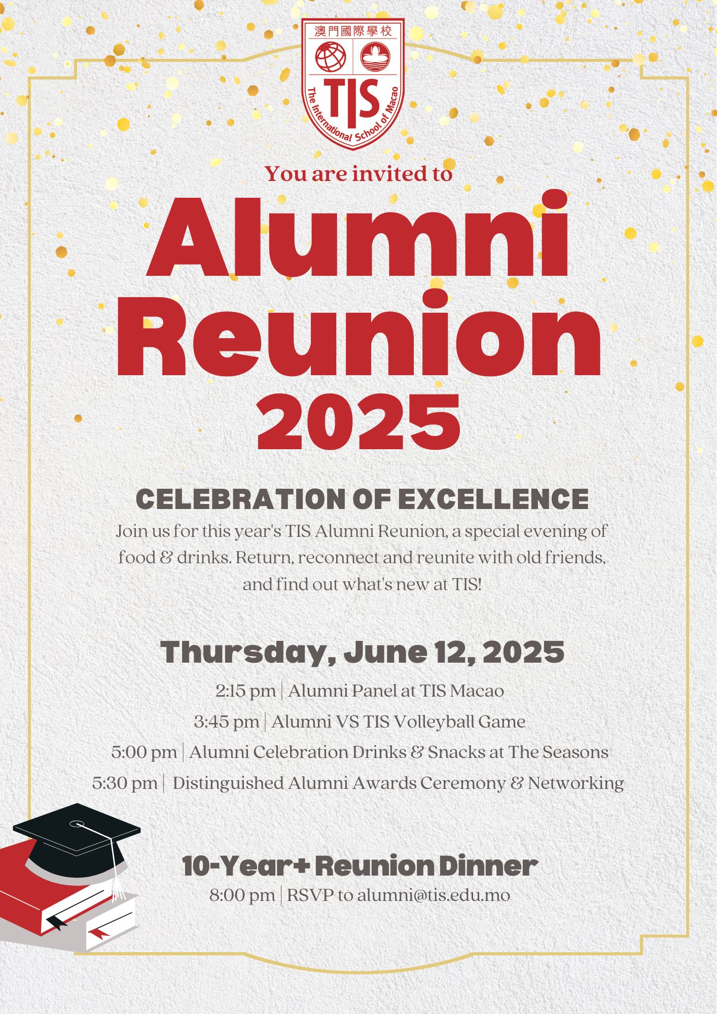 TIS Alumni Reunion and Awards Ceremony — The International School of ...